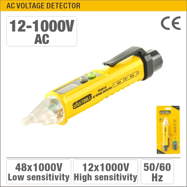 UYUS TESTER DE VOLTAJE AC – 12V-1000V – Uyustools