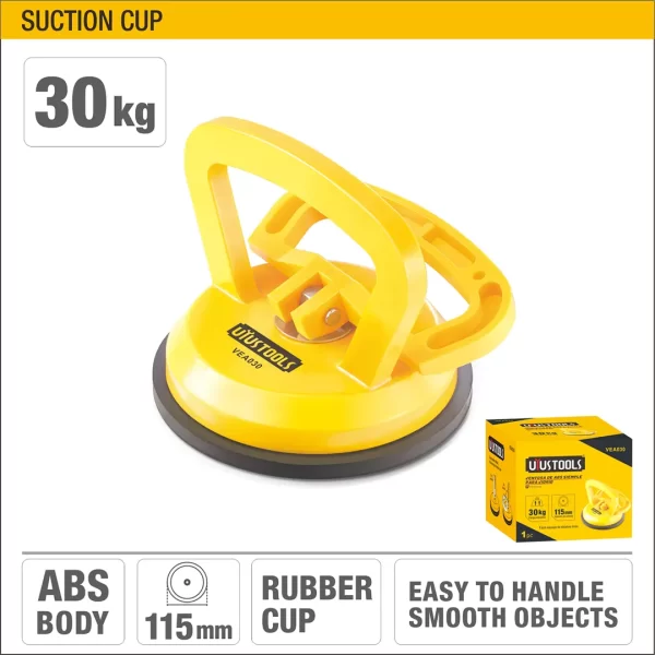 UYUS VENTOSA DE ABS SIMPLE PARA VIDRIO – 30KG – Uyustools